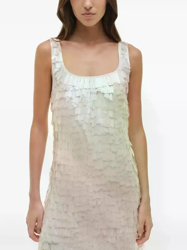 Simkhai Onyx Sequin Mini Dress - Neutrals