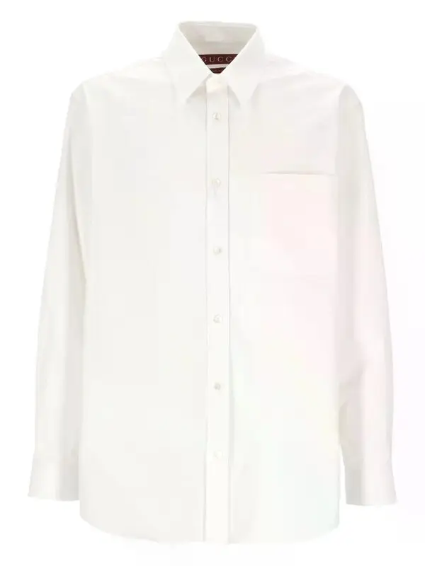 Gucci Chest-pocket Shirt - White