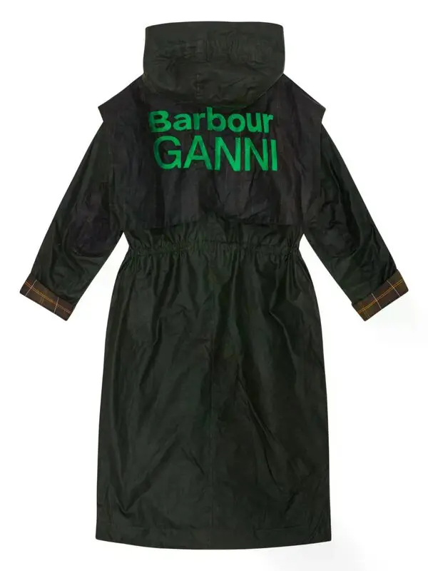 GANNI X Barbour Hooded Coat