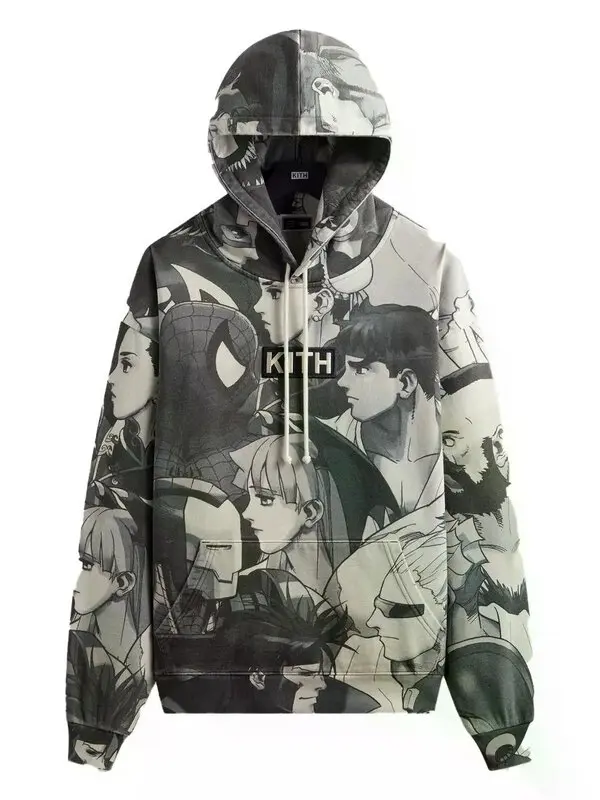 Kith X Marvel Vs. Capcom Printed Hoodie