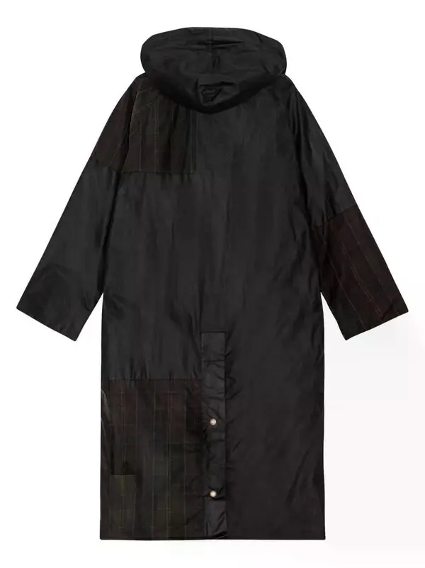 GANNI X Barbour Panelled Hooded Coat