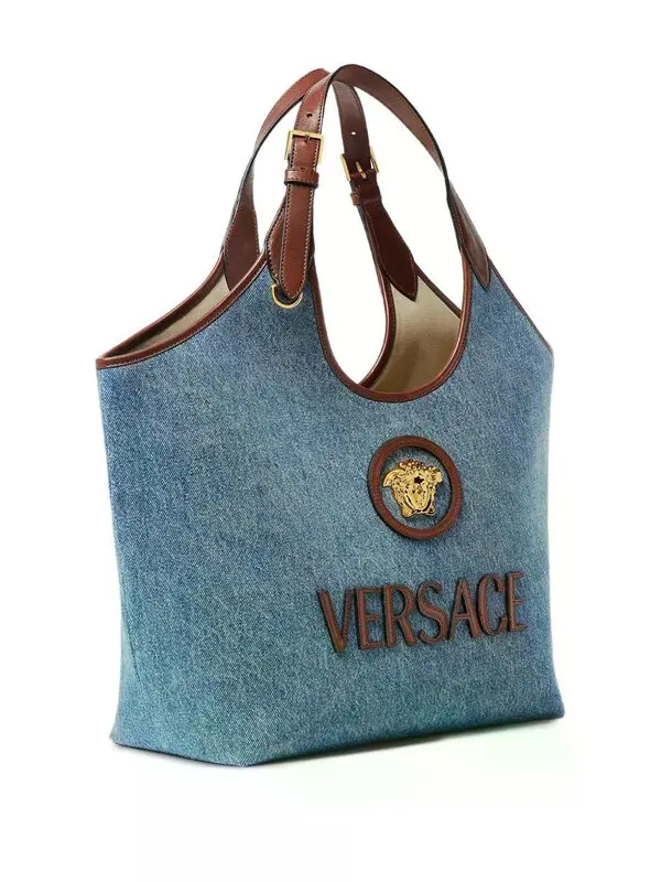 Versace Medusa Tote Bag - Blue