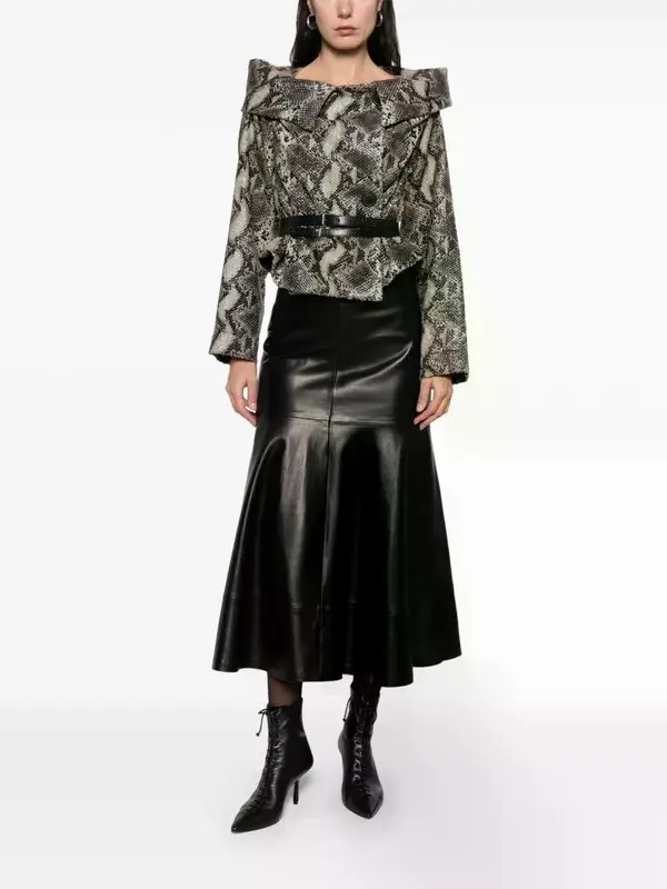 VIVIENNE WESTWOOD 2015 Snakeskin-effect Jacket