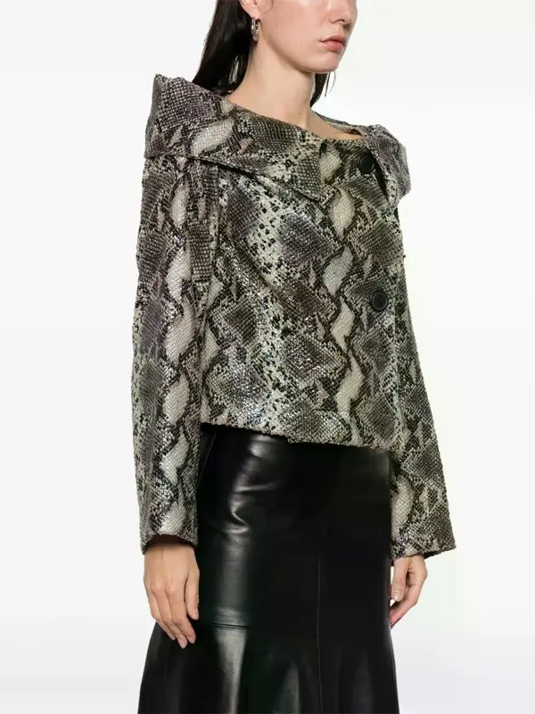VIVIENNE WESTWOOD 2015 Snakeskin-effect Jacket