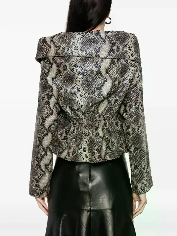 VIVIENNE WESTWOOD 2015 Snakeskin-effect Jacket