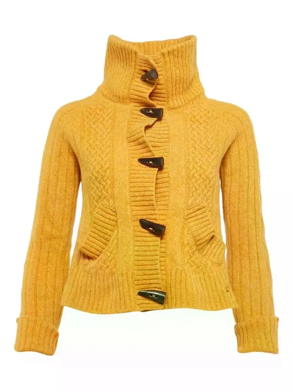Burberry Cable-knit Turtleneck Sweater