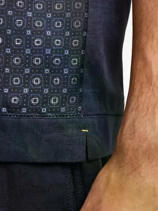 Orlebar Brown Maitan Geometric-print Shirt