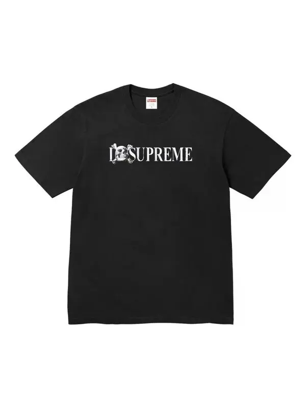 Supreme Logo-print T-shirt - Black