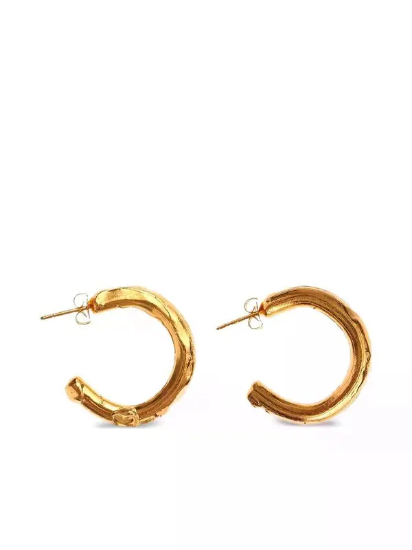 ALIGHIERI The Etruscan Reminder Hoop Earrings - Gold