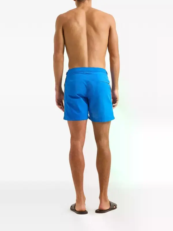 Orlebar Brown Bulldog Piped-trim Swim Shorts - Blue