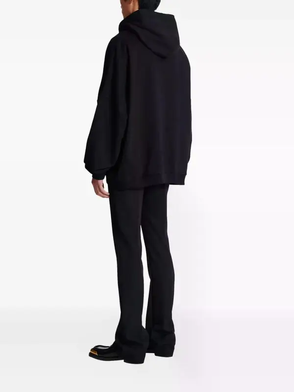 Balmain Long-sleeved Cotton Hoodie
