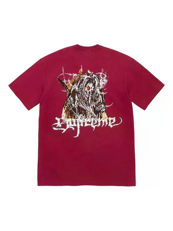 Supreme Satan Graphic T-shirt - Red