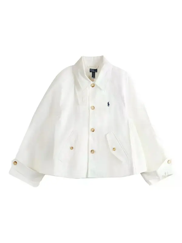 Polo Ralph Lauren Logo-embroidered Jacket - Neutrals
