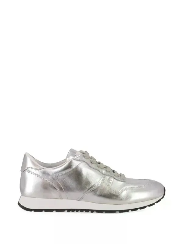 TOD'S Leather Sneakers - Metallic