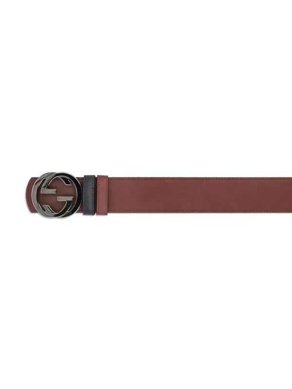 Gucci Interlocking G Calfskin Belt