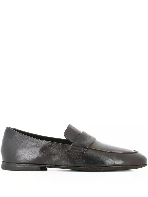 Officine Creative Leather Loafers - Brown