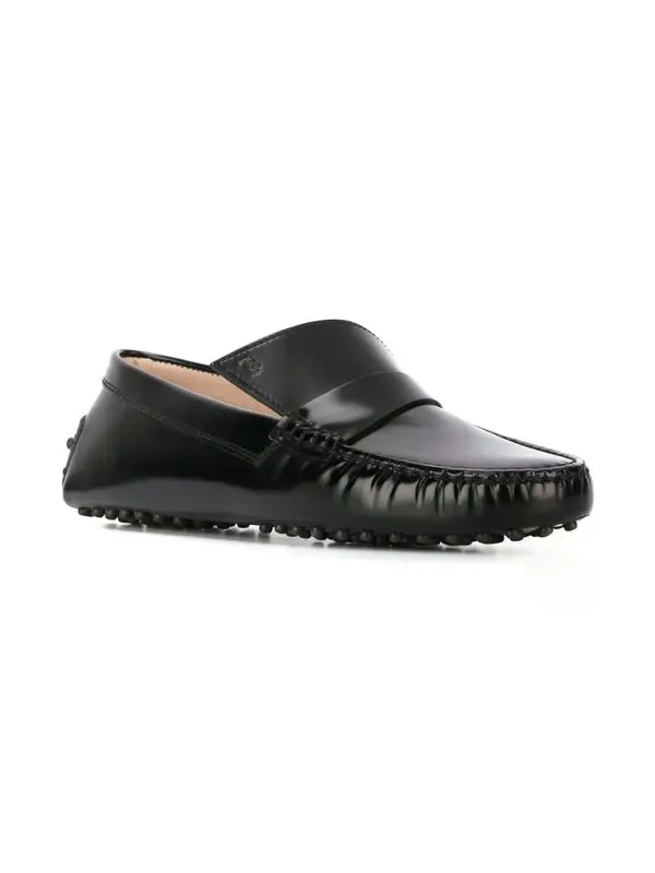 TOD'S Asymmetric Tongue Driving Loafers