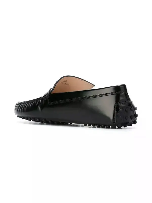 TOD'S Asymmetric Tongue Driving Loafers