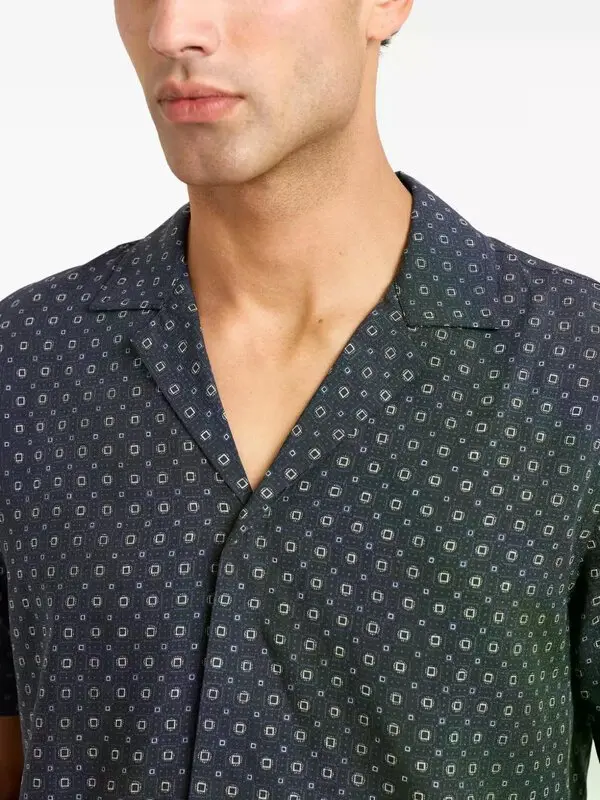 Orlebar Brown Maitan Solstice Printed Short-sleeve Shirt