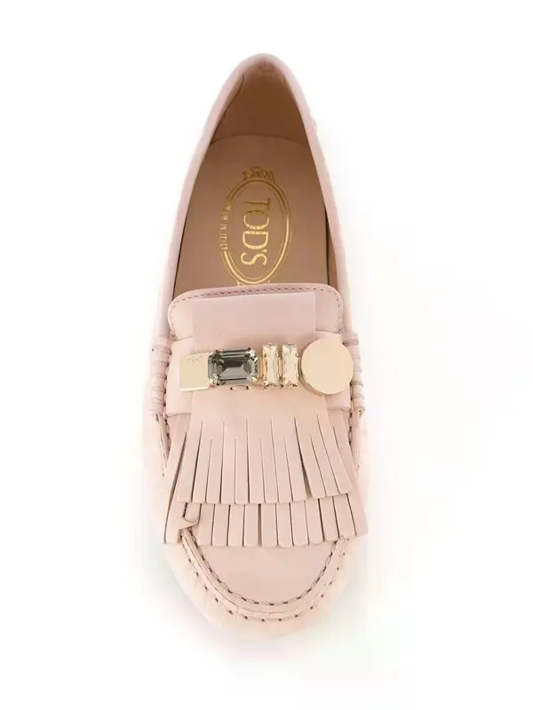 TOD'S Gommini Fringed Loafers