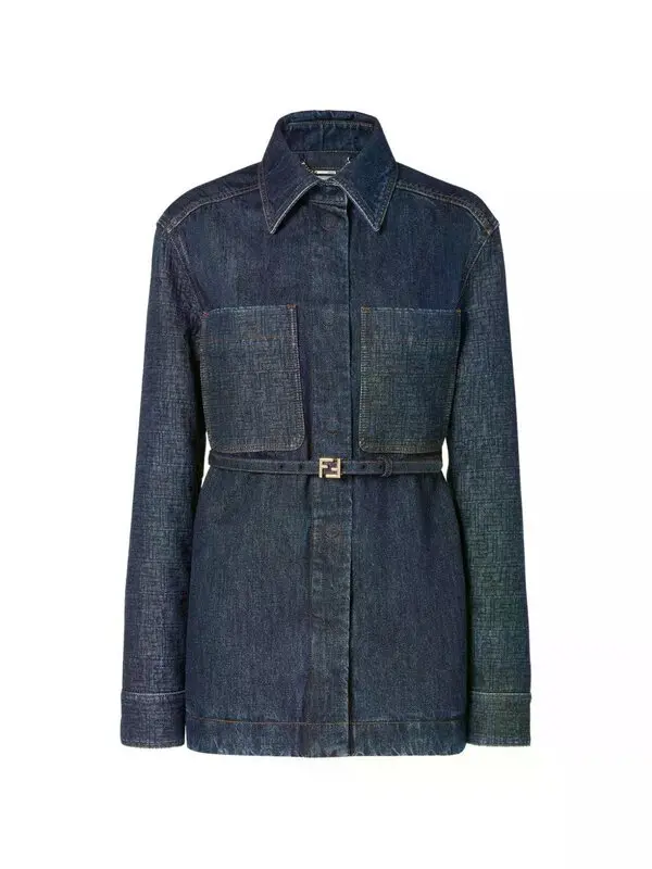 Fendi Denim Jacket - Blue