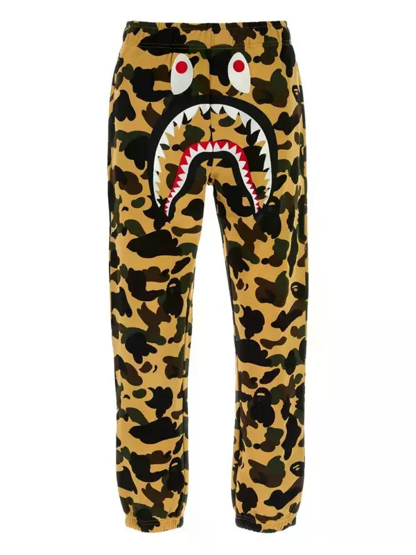 A BATHING APE Camouflage-pattern Track Pants