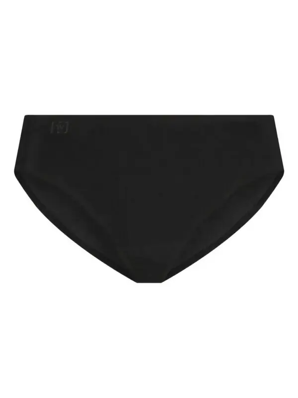 Wolford Logo-detail Briefs - Black