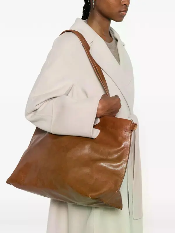 BEA MOMBAERS Leather Tote Bag