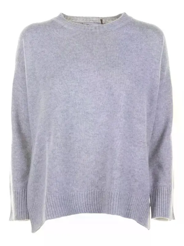 KANGRA Ribbed Knit Crewneck Sweater