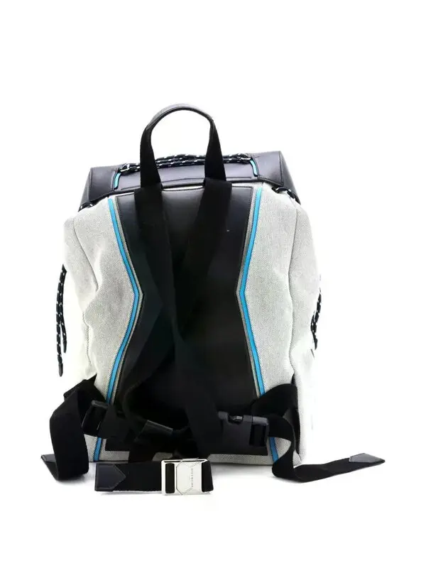 Givenchy Bond Canvas With Leather Large Backpack