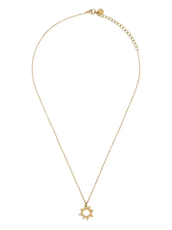 BLAKLACE Sun Pendant Necklace - Gold