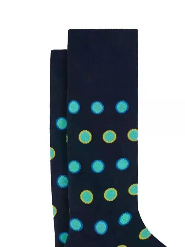 Paul Smith Joris Patterned Socks - Blue