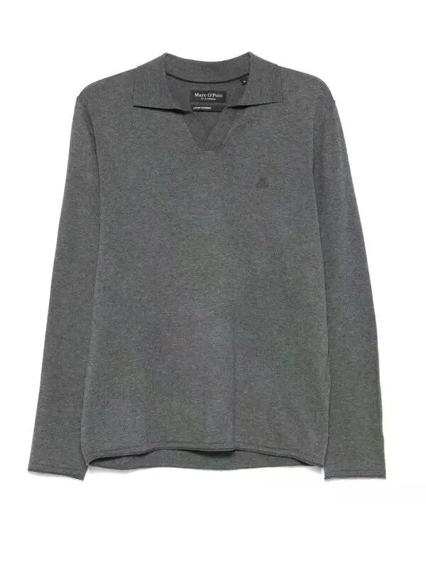 Marc O'polo V-neck Long-sleeve Top