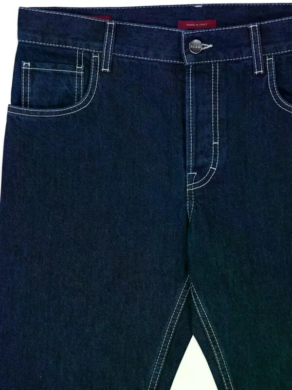 Gucci Logo-detail Jeans