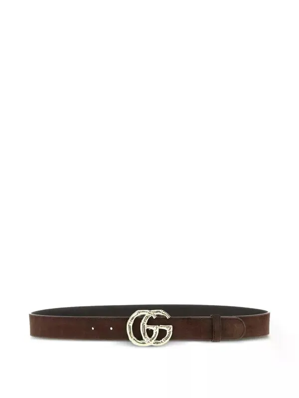 Gucci Signature Buckle Belt - Brown