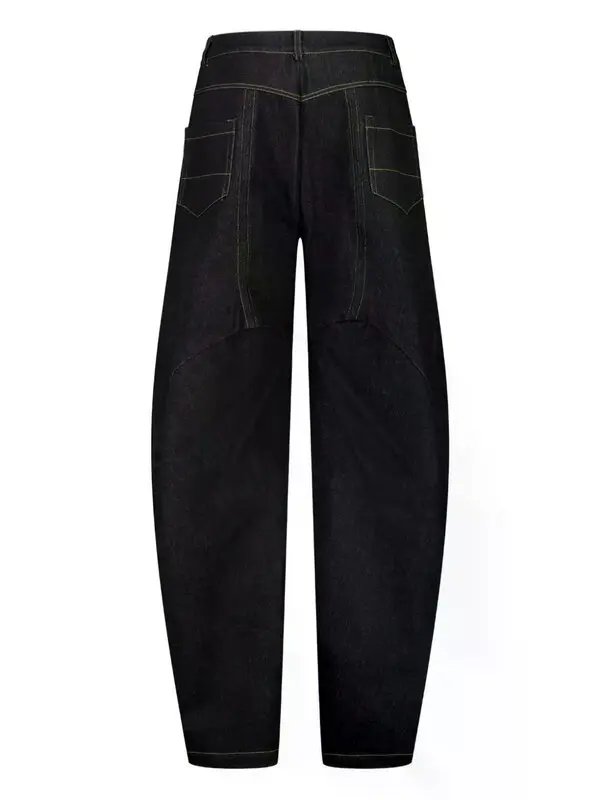 LUEDER Engineered Contrast-stitching Jeans
