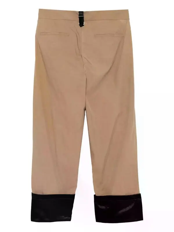 PORTS V Luxe Contrast Trousers