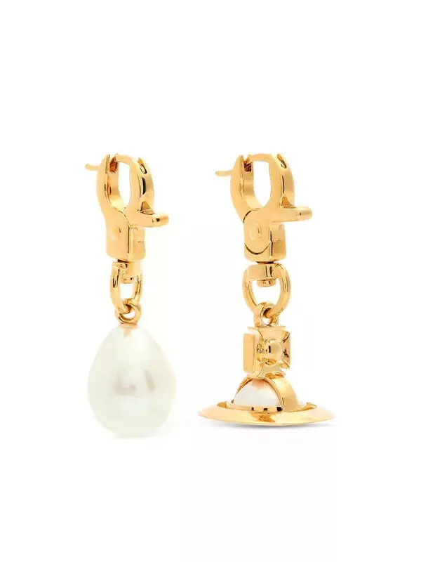VIVIENNE WESTWOOD Small Claude Earrings - Gold