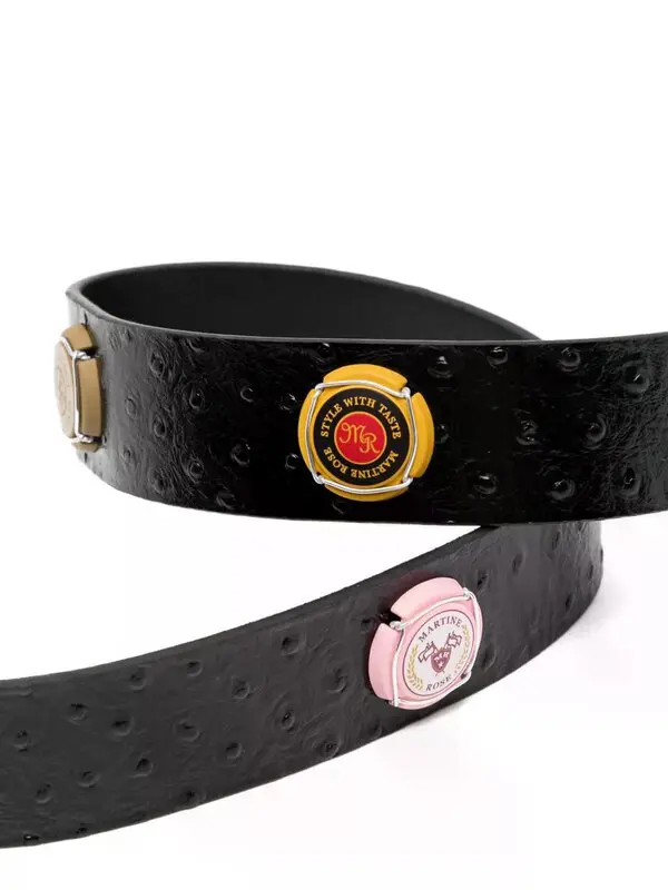 Martine Rose Champagne Cap Belt