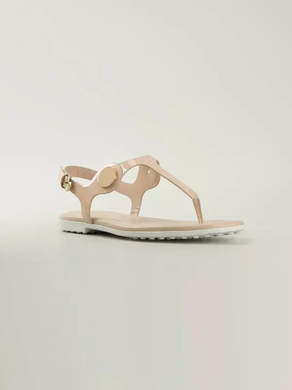 TOD'S Leather Flip Flop Sandals