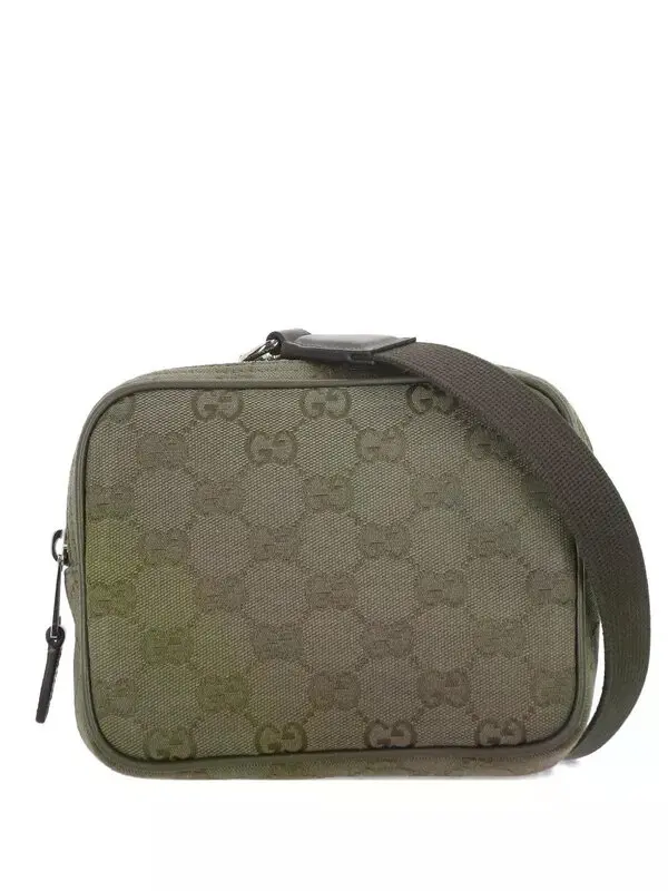Gucci Monogram Shoulder Bag - Green