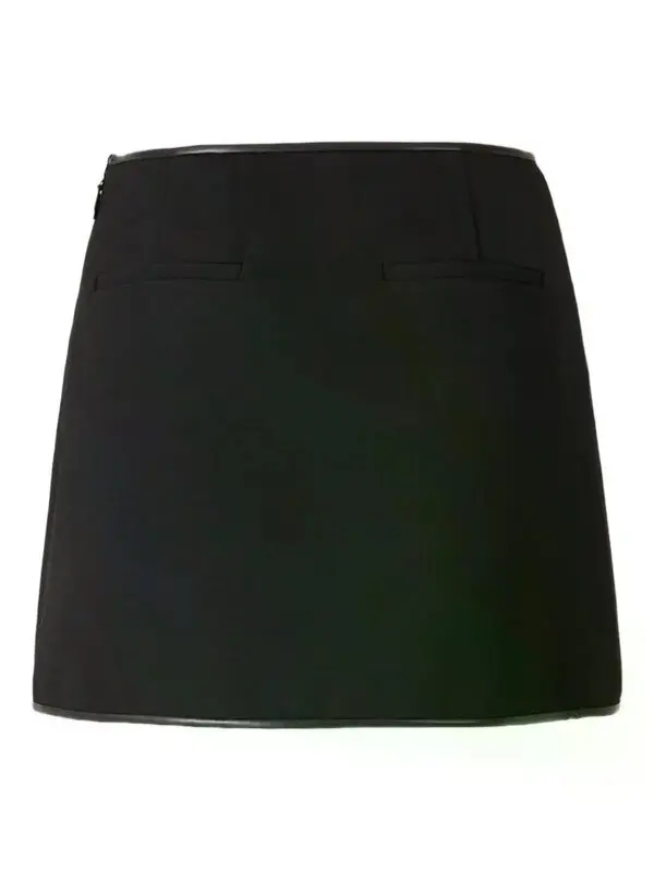 Simkhai Buckle Trimmed Wrap Skirt