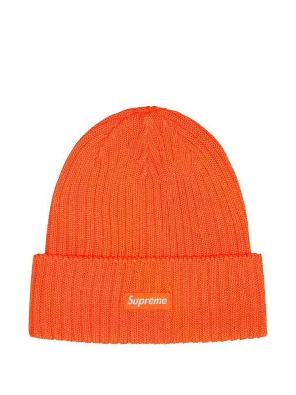 Supreme Ribbed Beanie - Orange