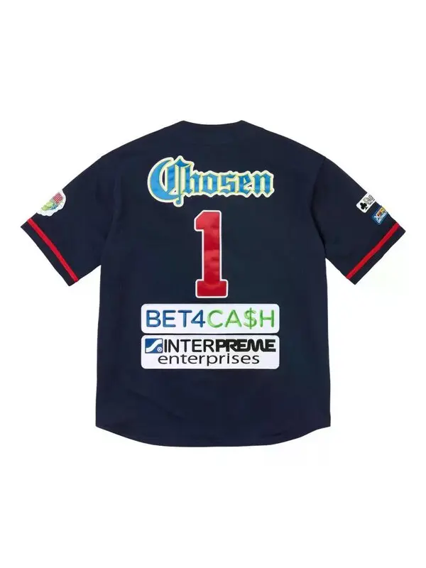 Supreme Chosen One Baseball Jersey - Blue | Editorialist