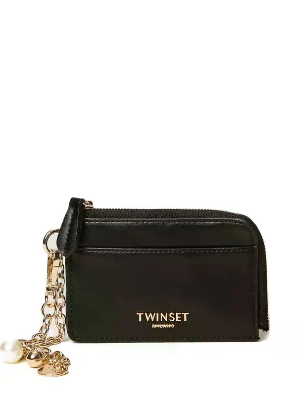 TWINSET Charms Card Holder - Black