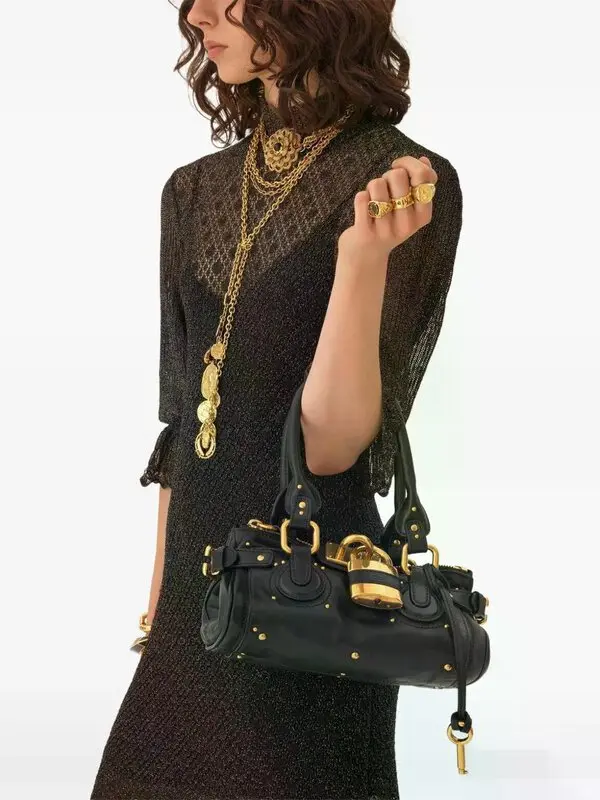 Chloé Small Paddington Bag - Black