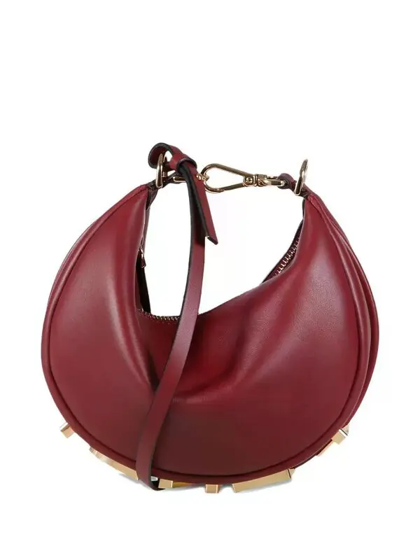 Fendi Logo Shoulder Bag - Red