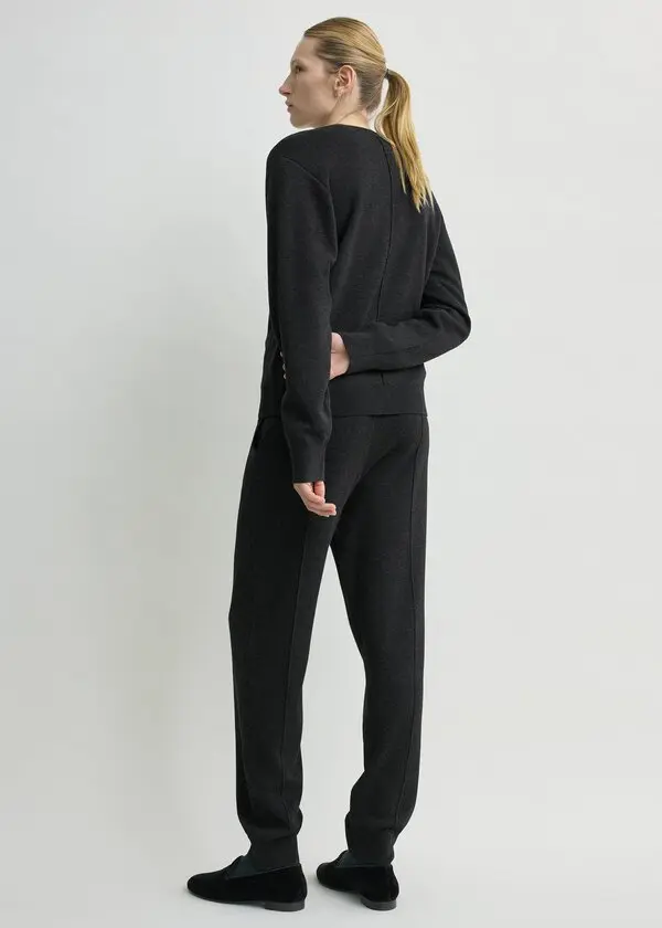 TOTEME Pintucked Sweater - Grey