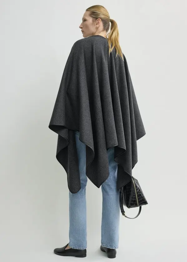 TOTEME Flannel Cape