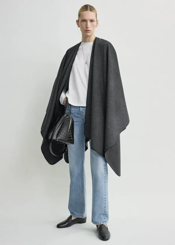 TOTEME Flannel Cape